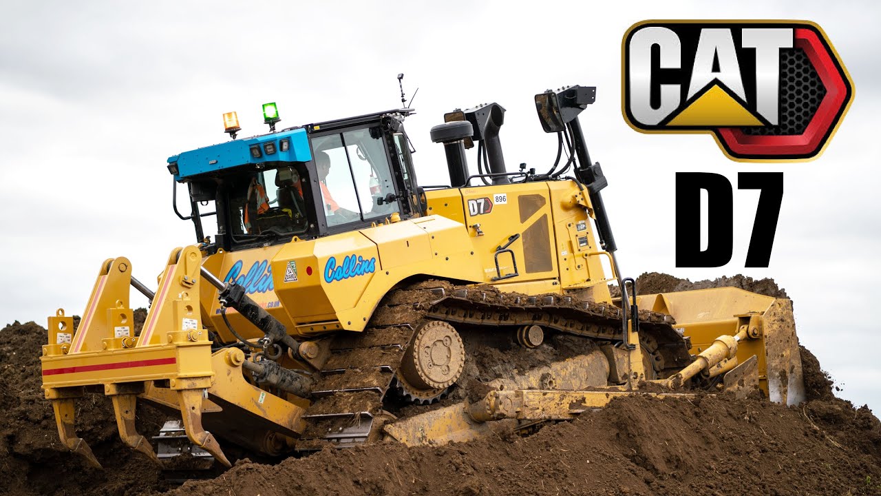 Collins Earthworks Next Gen D7 Dozer - YouTube