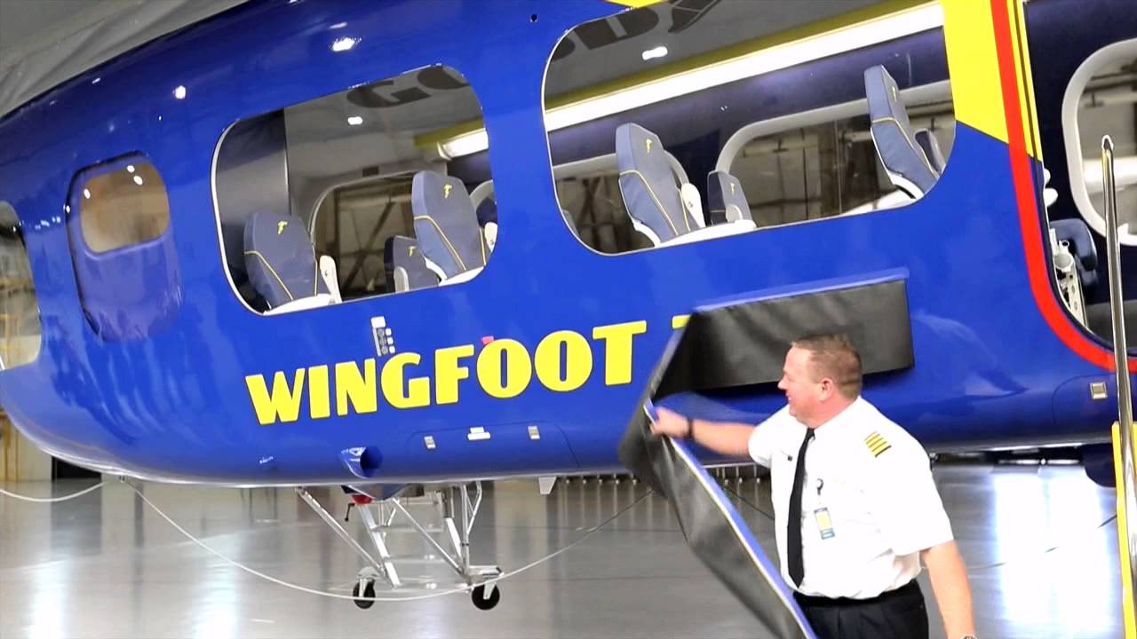 Wingfoot Two unveiled - YouTube