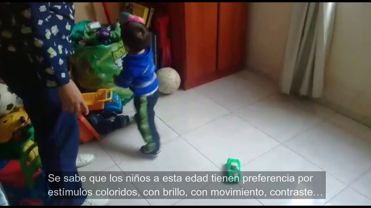 Desarrollo motor en niño de 20 meses - YouTube