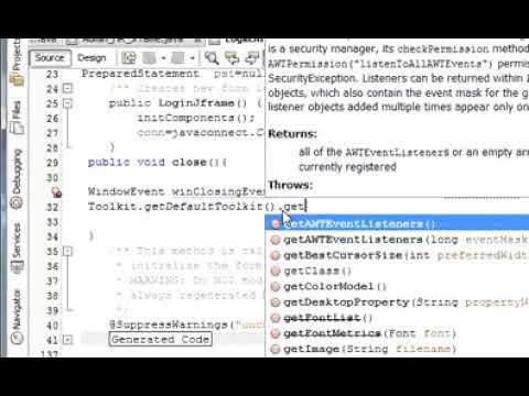 Java prog#8 How to close previous jframe on the opening of new jframe in netbeans YouTube - YouTube