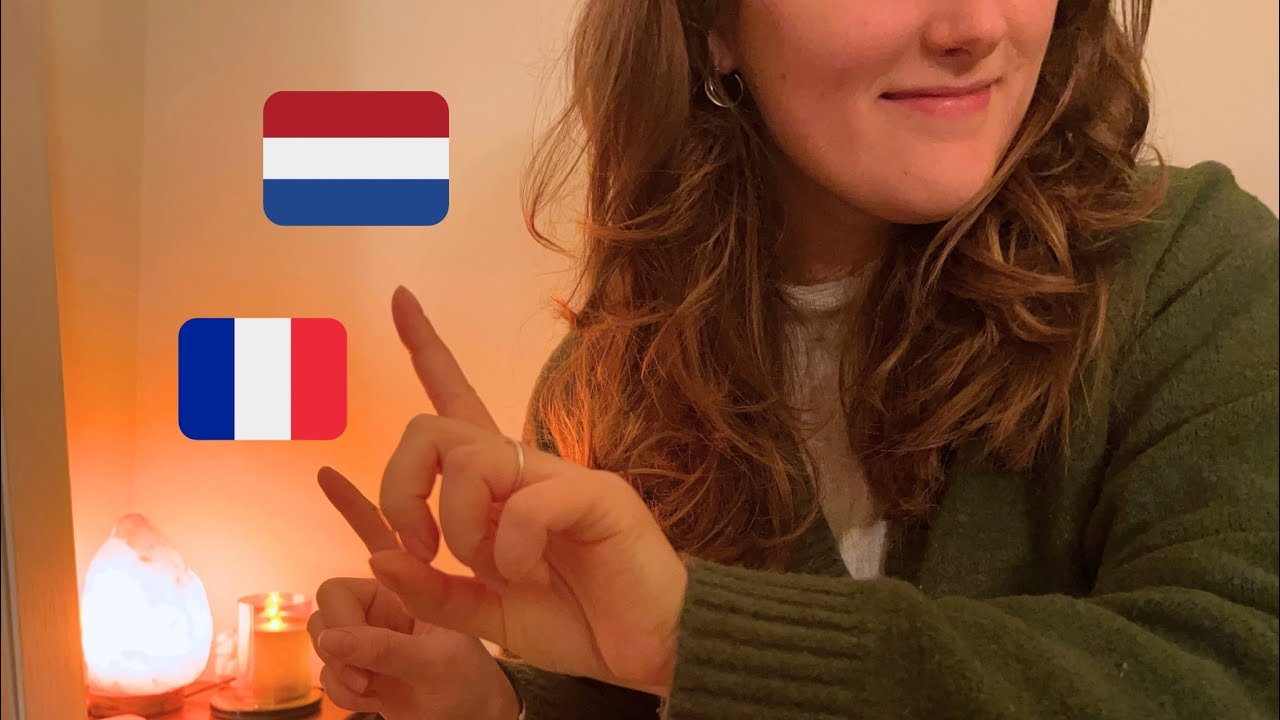 ASMR Calming Trigger Words in French and Dutch - YouTube