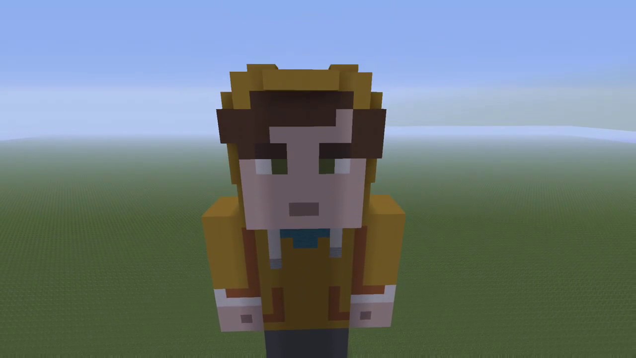 Minecraft Story Mode Stampy Statue Tutorial - YouTube