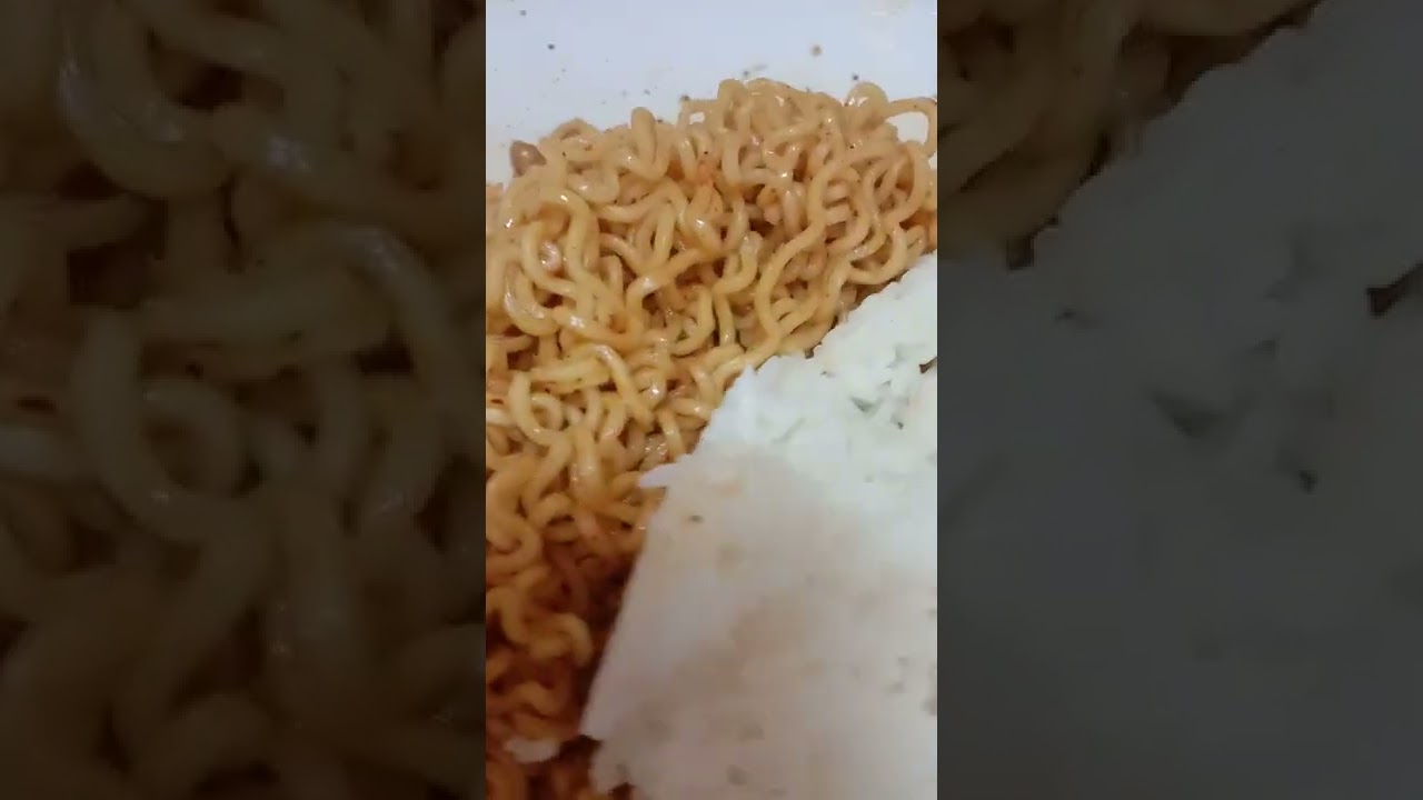 indome pansit canton with rice 😁 #short #colinasvlog 🌸 - YouTube