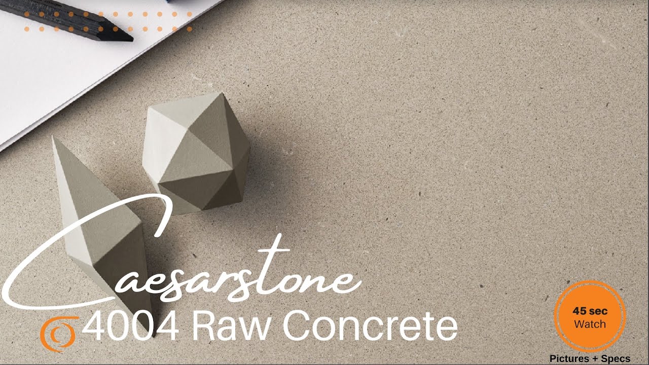 9 Ways To Make Your Home Elegant With Caesarstone Raw Concrete Quartz ...