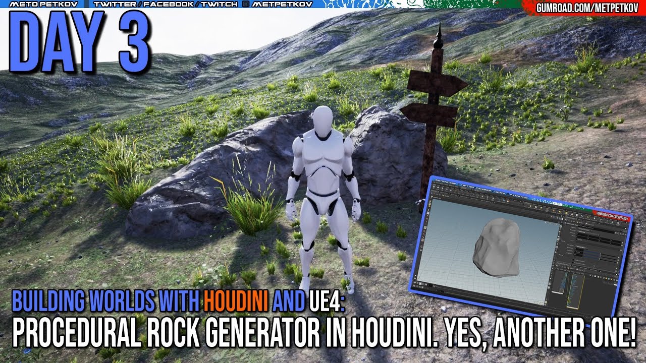 Building Worlds: Day 3 - Creating a Procedural Rock Generator in ...