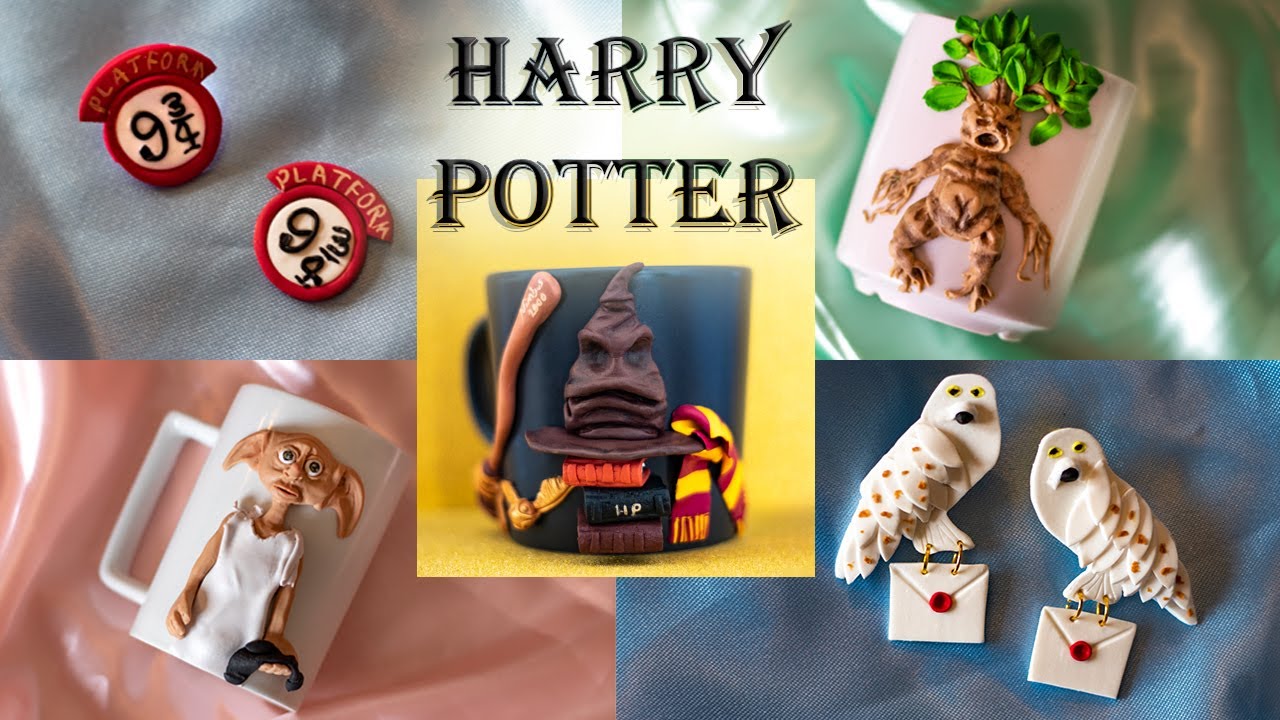 Best Harry Potter Polymer Clay Crafts | Harry Potter DIYs - YouTube