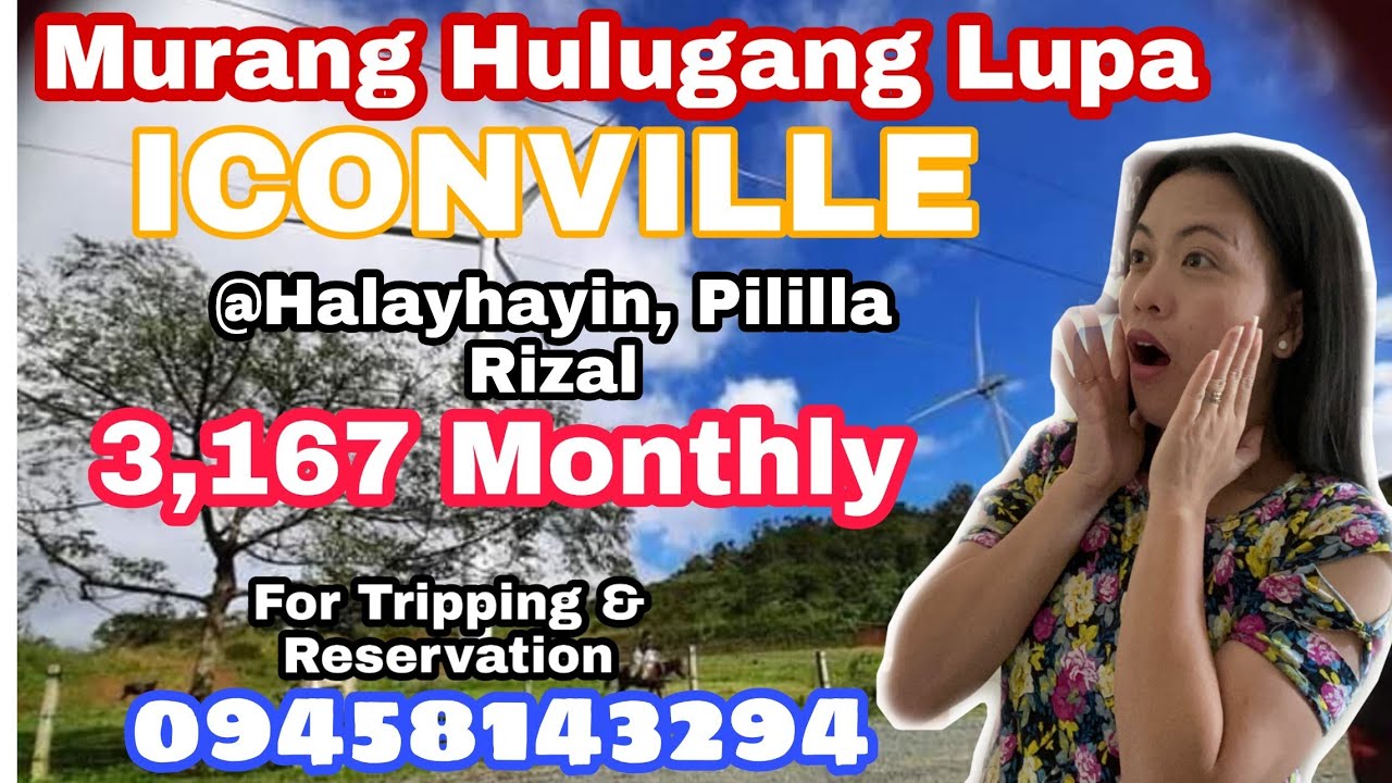 Iconville in Pililla Rizal | Murang Hulugang Lupa | Pililla Windmill ...