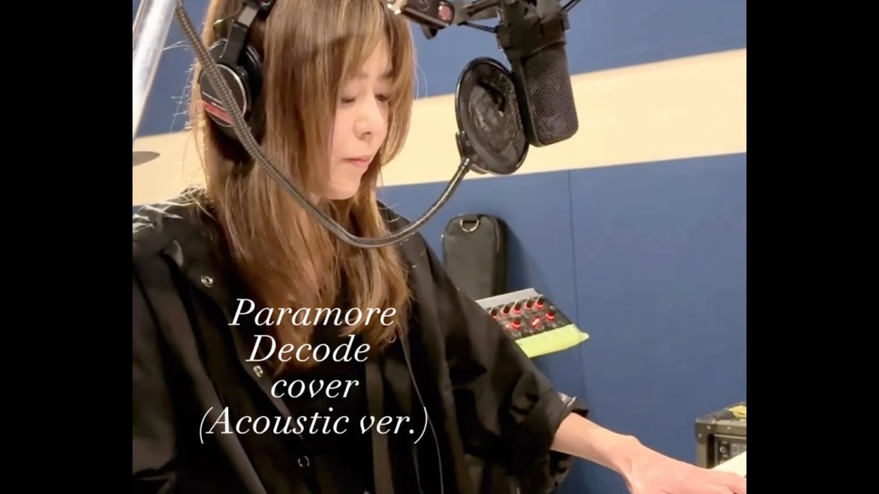 Paramore Cover -Decode Acoustic version- @tetetetezzio - YouTube