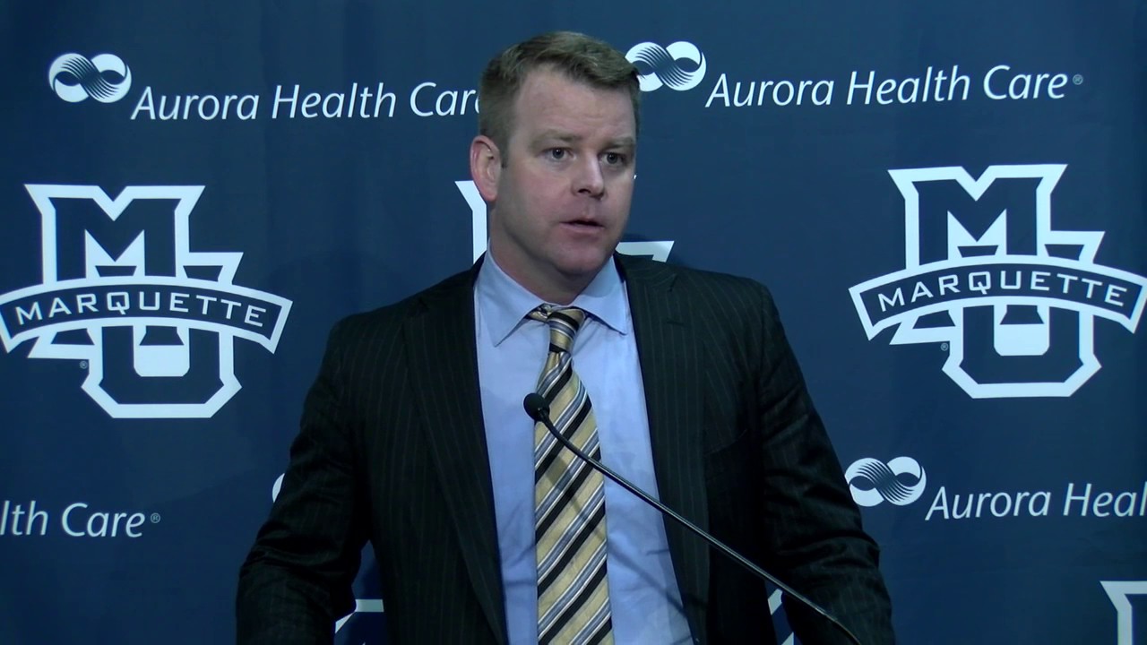 Steve Wojciechowski Postgame: Marquette 74, # 1 Villanova 72 - Jan. 24 ...