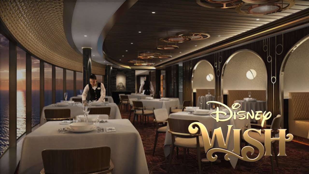 Disney Wish Restaurants Tour - From Arendelle to Enchanté - YouTube