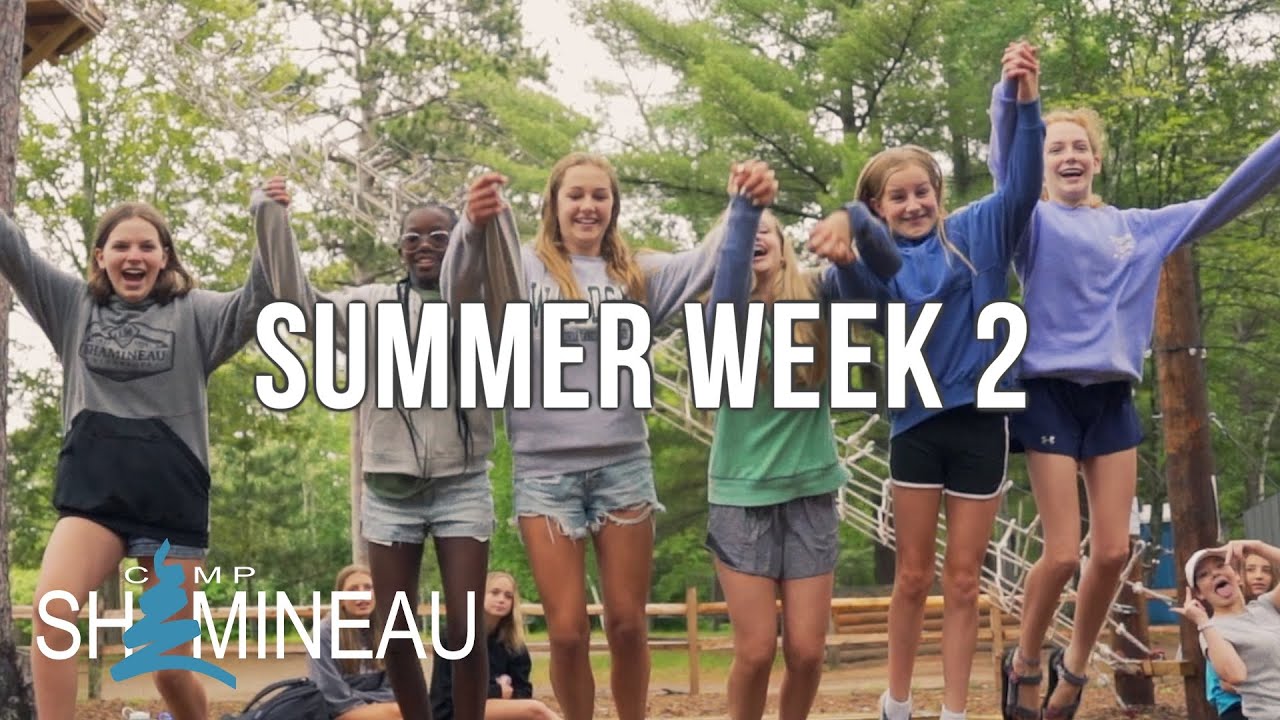 Summer Week 2 at Camp Shamineau 2025 - YouTube