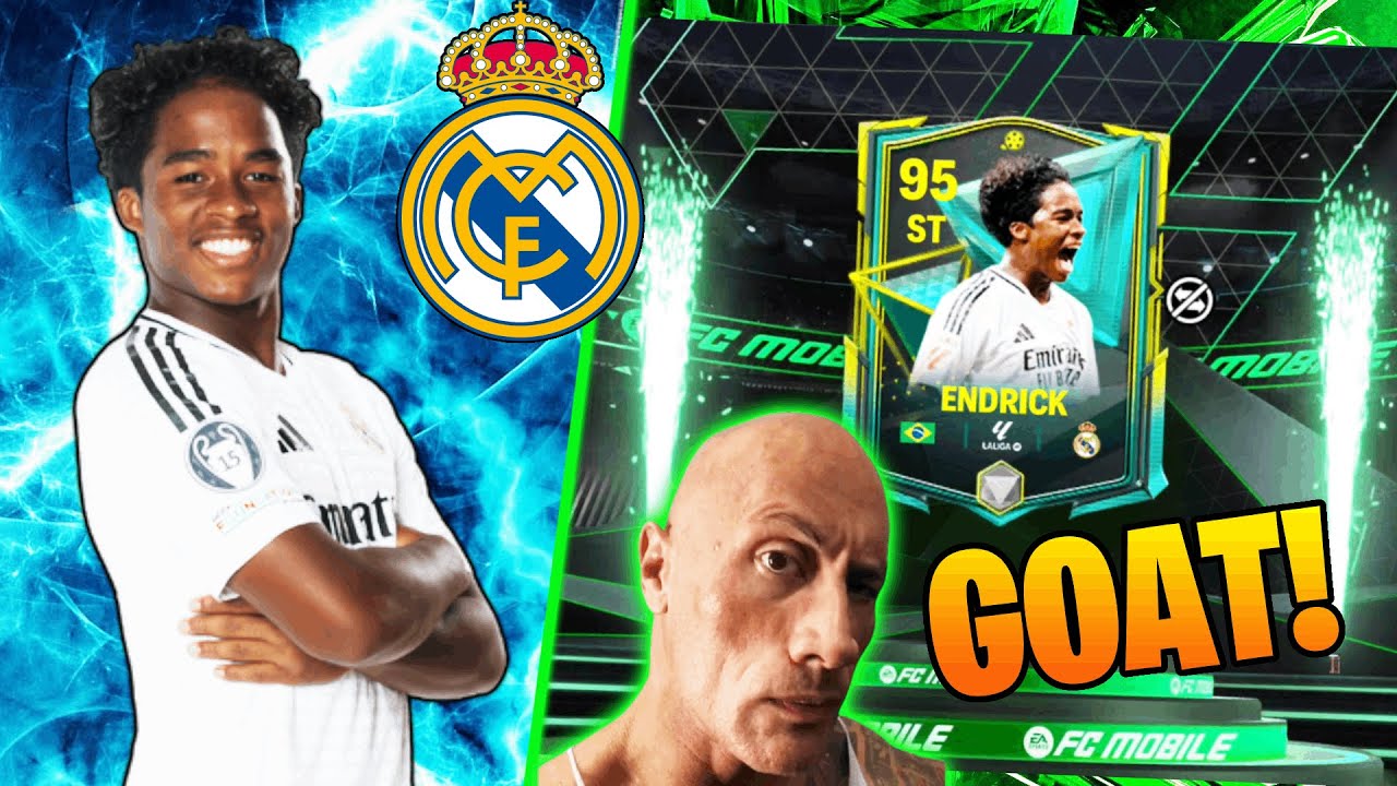 GOAT ENDRICK IN FC MOBILE!!! (HERE'S WHAT HAPPENED!!) - YouTube