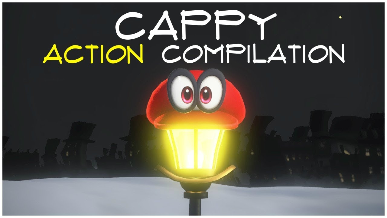 Super Mario Odyssey - Stylish Cappy Action - YouTube