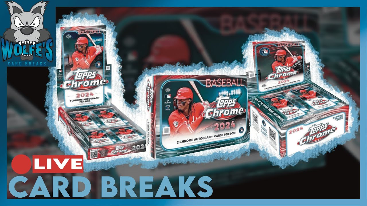 Wolfe's Card Breaks Live Group Breaks - YouTube