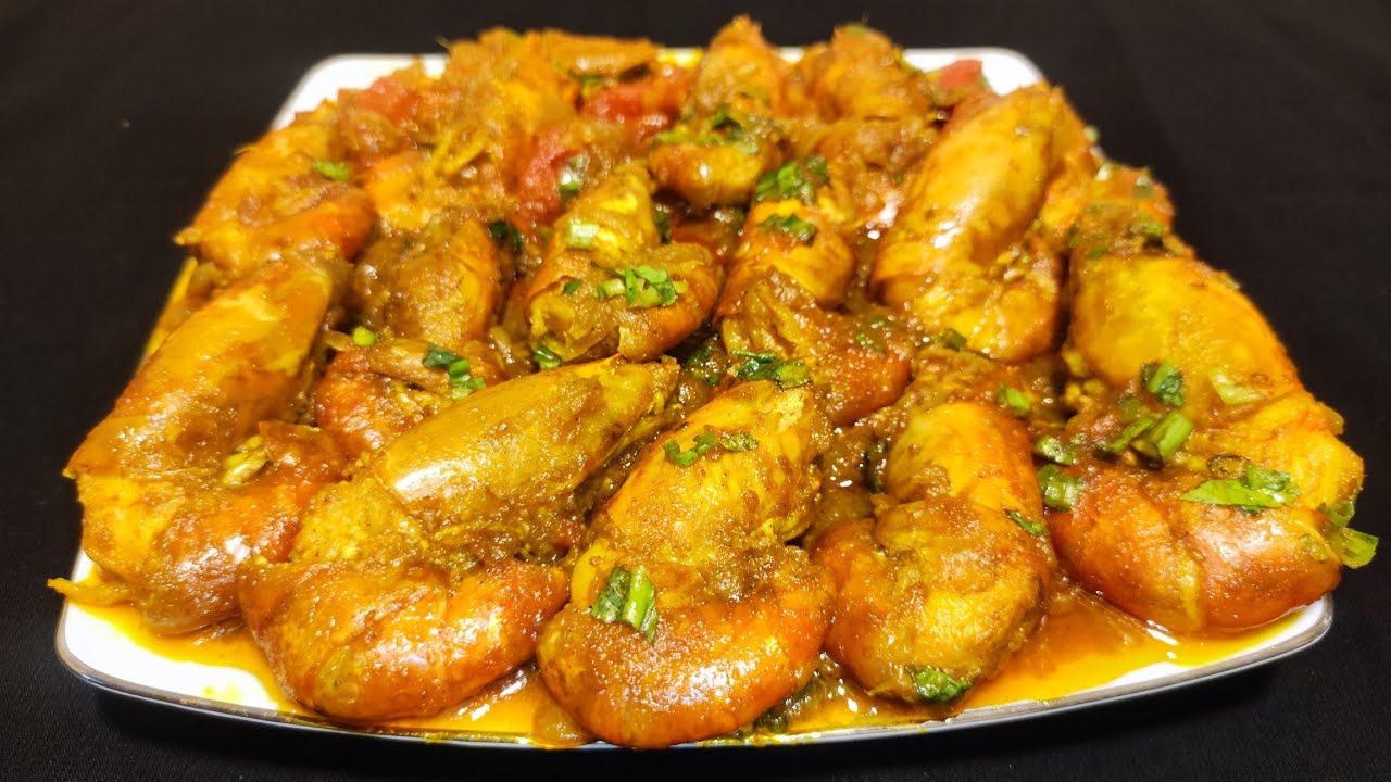 গ্রাম্য পদ্ধতিতে ঐতিহ্যবাহি চিংড়ি মাছ ভুনা রেসিপি | Chingri Bhuna ...
