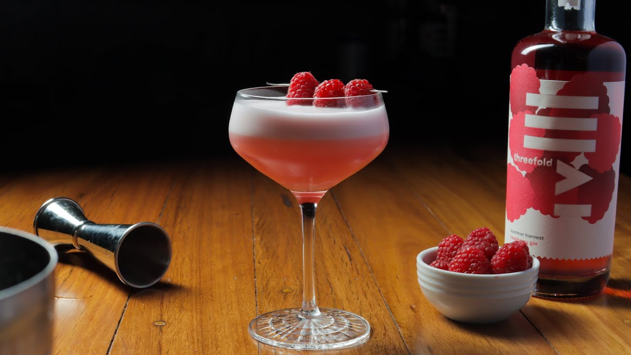 Clover Club cocktail recipe - YouTube