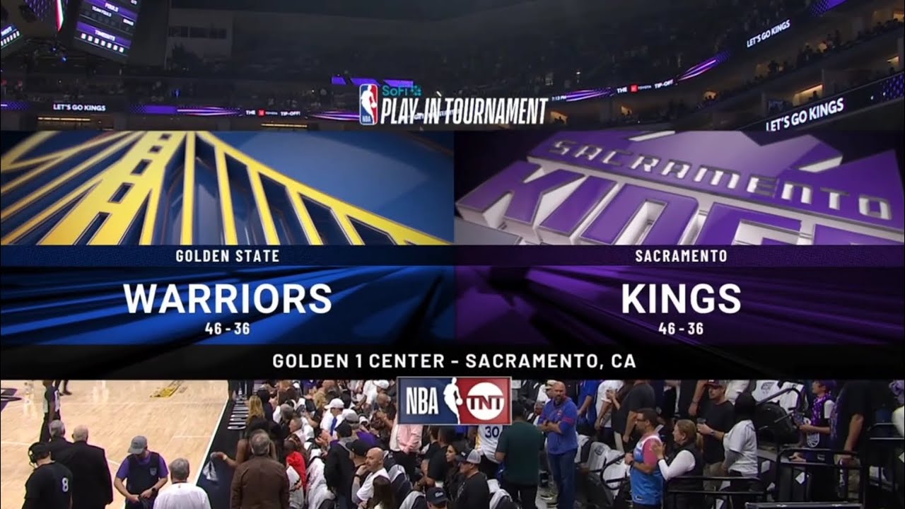 NBA on TNT 2024 Intro/Theme: NBA Play-In Tournament | Warriors vs Kings ...