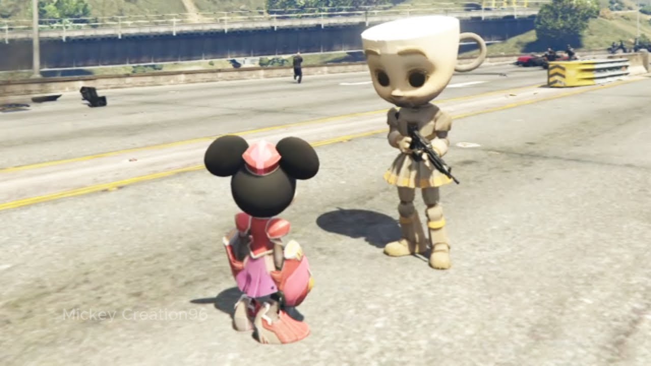 GTA 5 Mickey Mouse | Playing Secreet With BALLERINA CAPPUCCINA | Oh ...