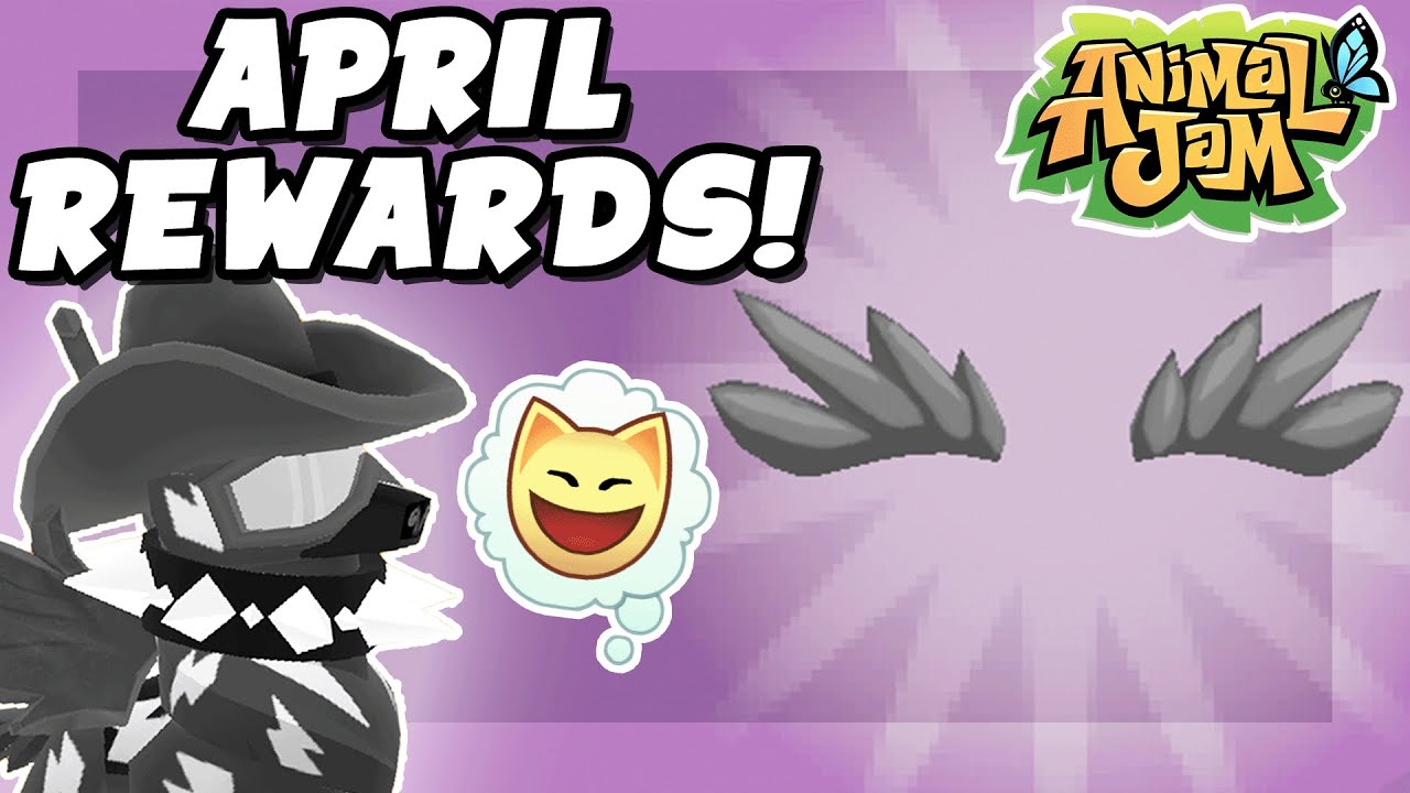 ANIMAL JAM APRIL REWARDS 2022! - YouTube