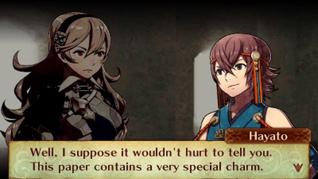Fire Emblem Fates: Birthright - Female Avatar (My Unit) & Hayato ...