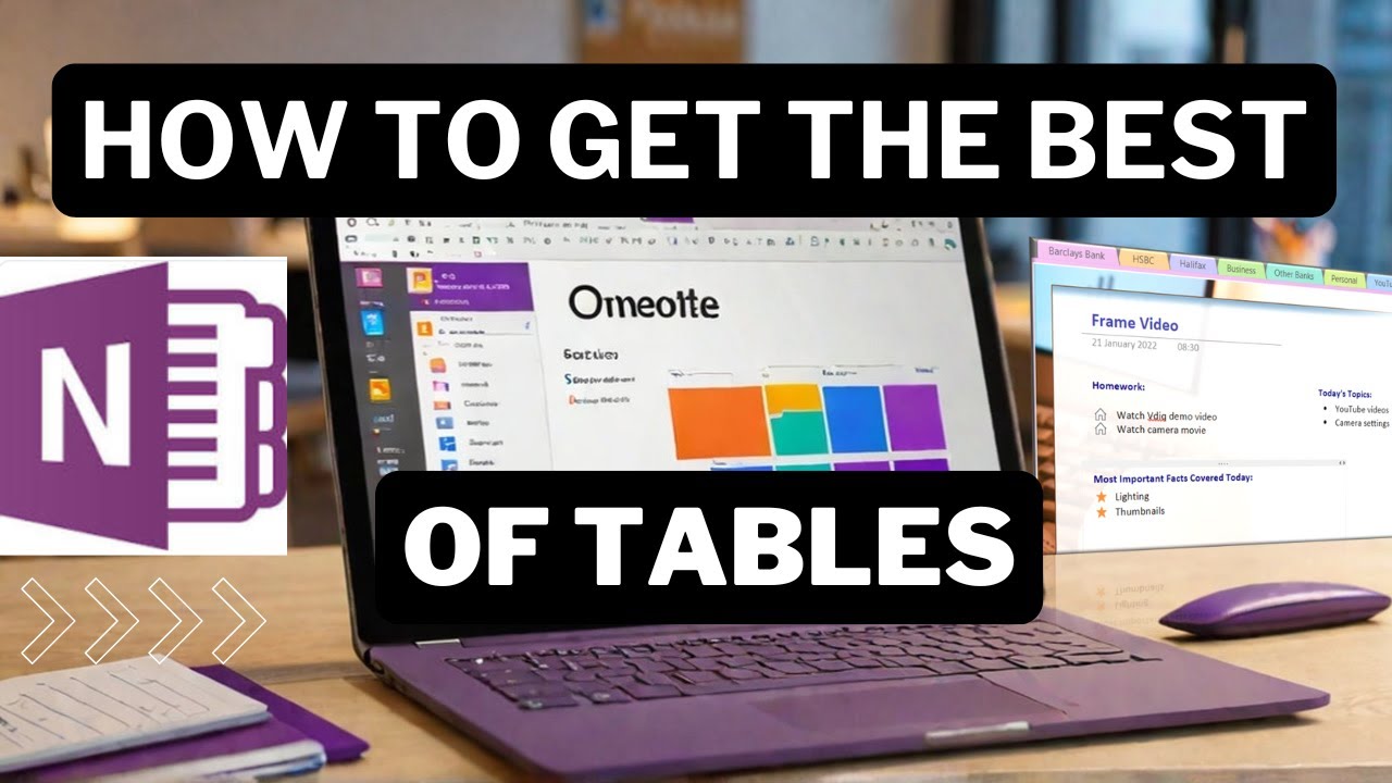 Mastering OneNote 2024 Tables with PRO Expert Techniques - YouTube