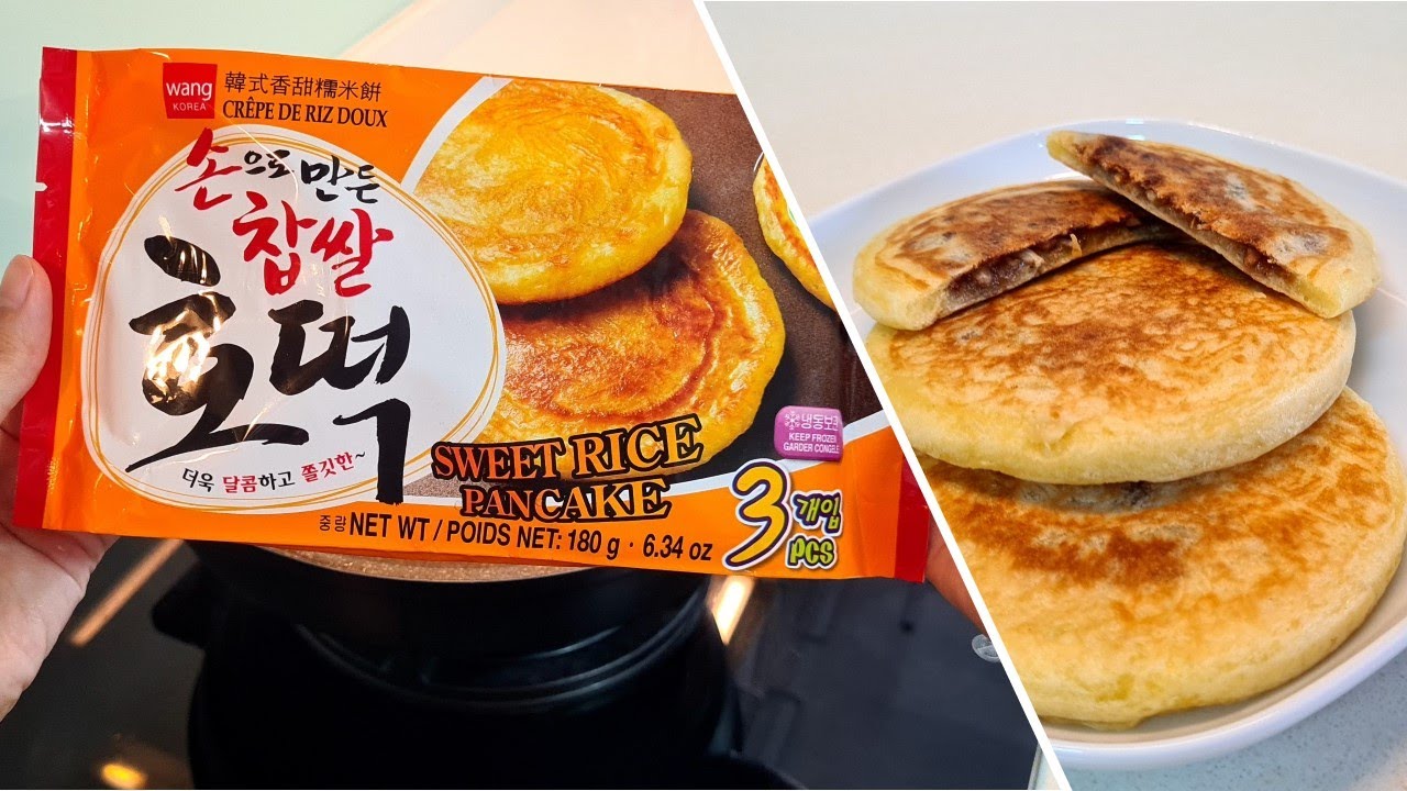 Instant Korean Sweet Rice Cakes | Hotteok - YouTube