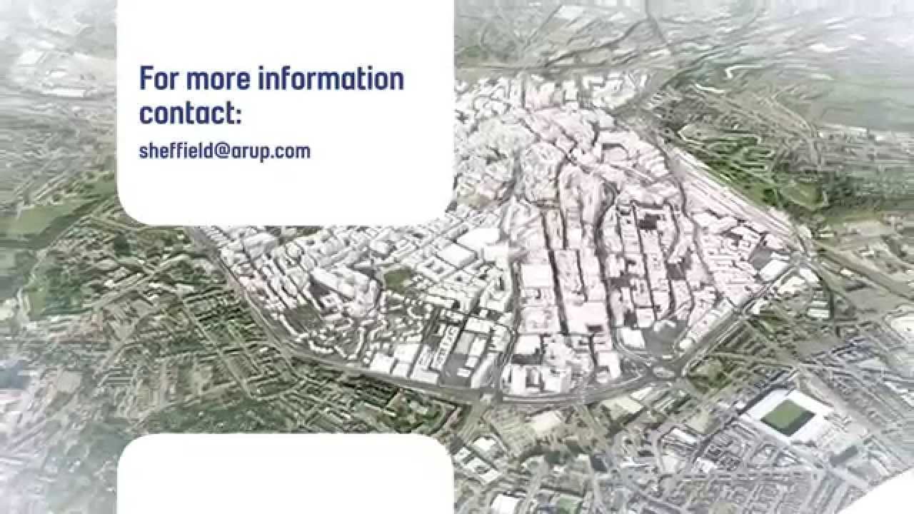 Developing Sheffield City - Visualisation of Future Developments - YouTube