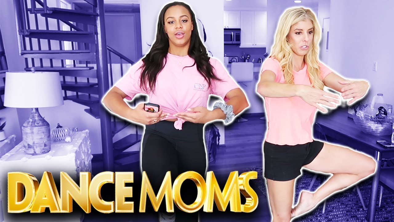 NIA FROM DANCE MOMS GIVES REBECCA A DANCE LESSON! (DAY 281) - YouTube