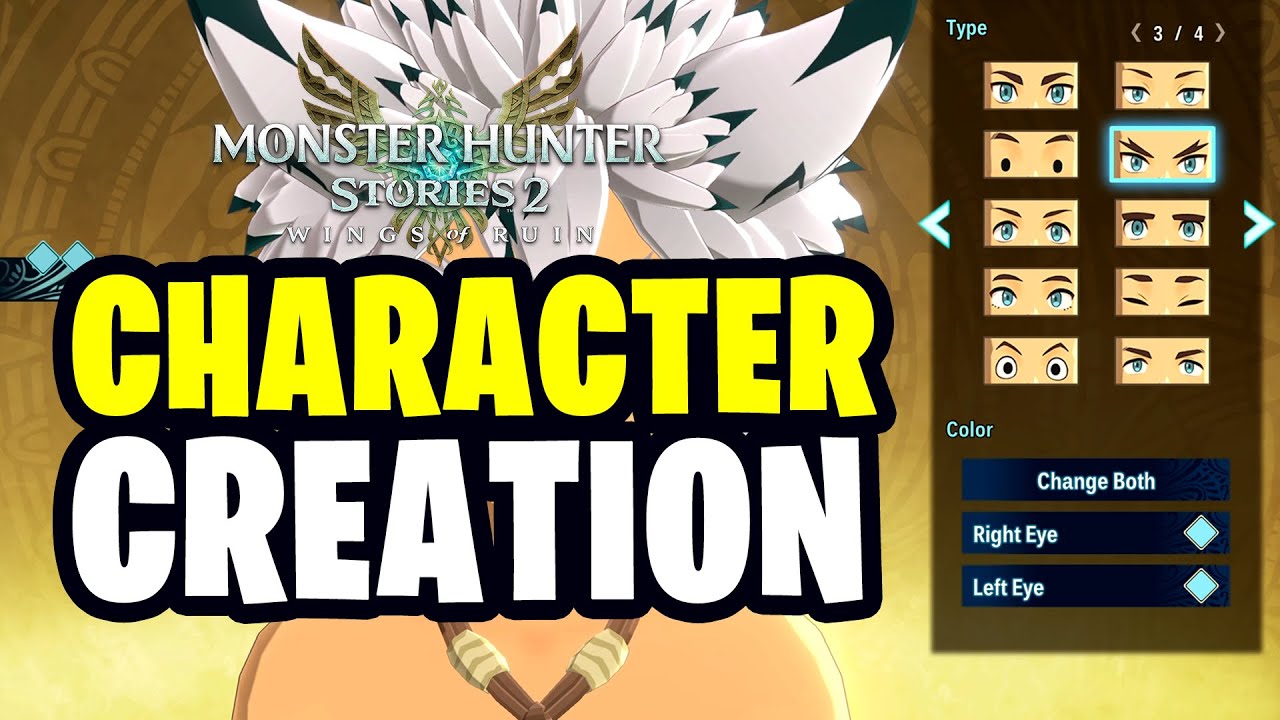 Monster Hunter Stories 2 - Character Creation [PC] - YouTube