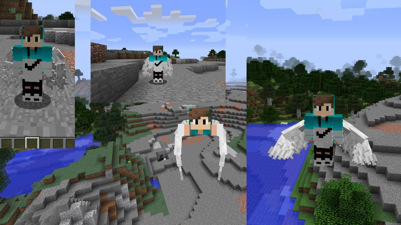 Minecraft MOD #3 LA MOD DELLE ALI PARTE1 - YouTube
