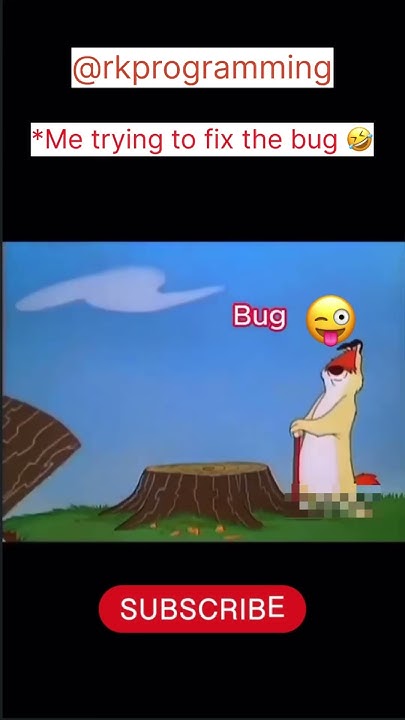 Developer life vs Bug 🐞 #developerlife #shorts #memes #viralvideo #retable - YouTube