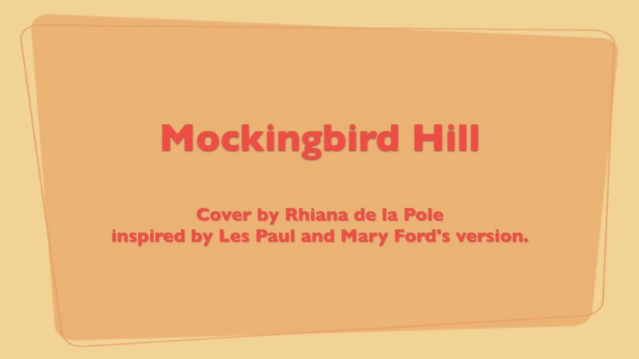 Mockingbird Hill COVER - YouTube
