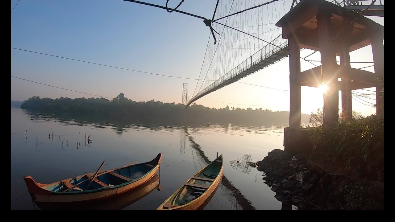 Kuttayi Thook Palam .കൂട്ടായി തൂക്കുപാലം , എന്റെ കൂട്ടായി എന്റെ ഗ്രാമം ...