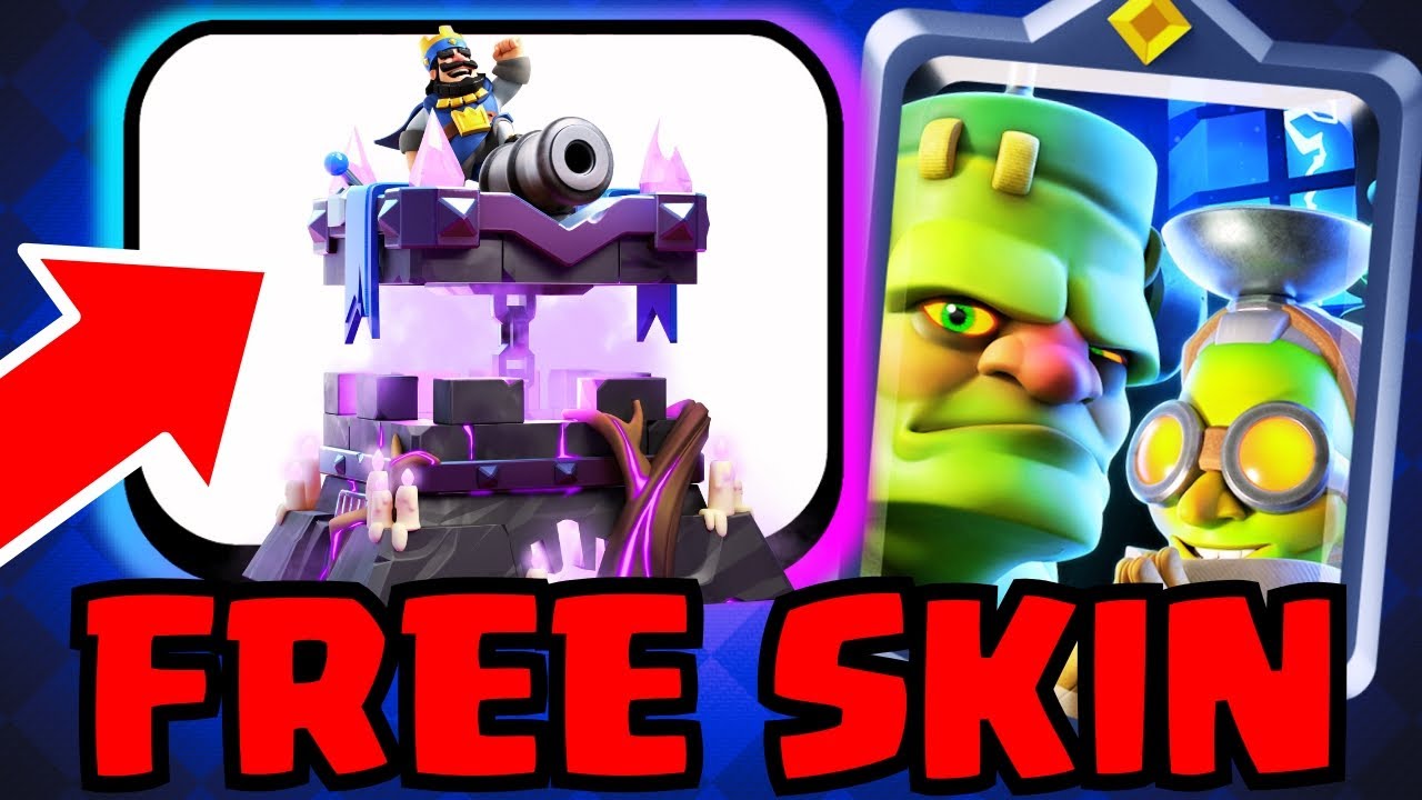 FREE EXCLUSIVE TOWER SKIN! HOW TO GET IT AND BEST DECKS! 👉 Clash Royale ...