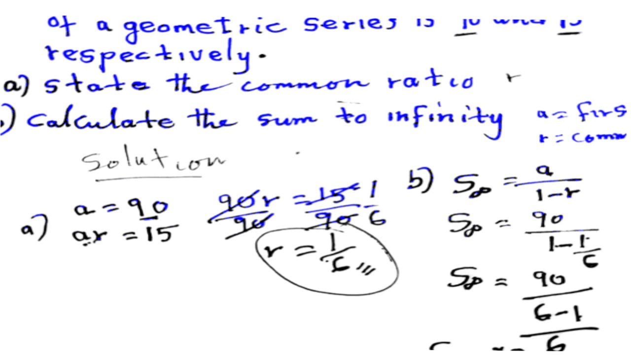 Math's geometric progression - YouTube