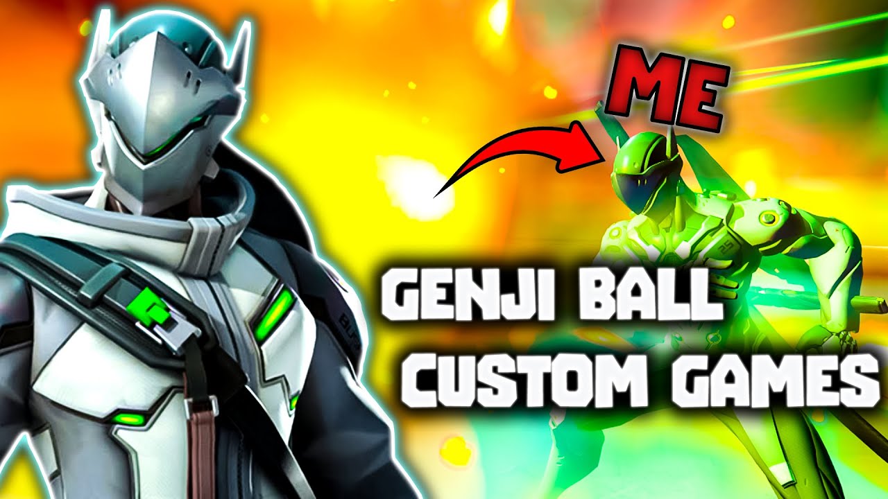 So I Played Genji Ball With Friends Is So Chaotic-Overwatch 2 - YouTube