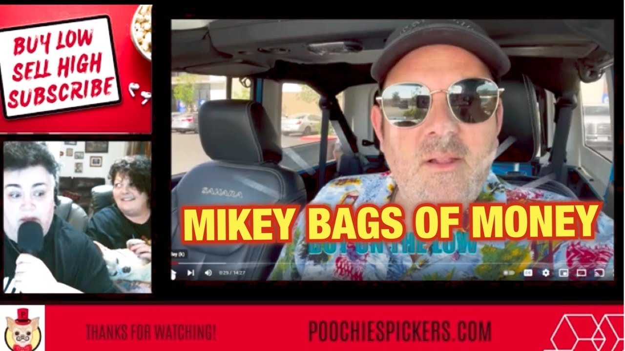 Let's Go to the Bins & Yard Sales With... Mikey Bags of Money! - YouTube