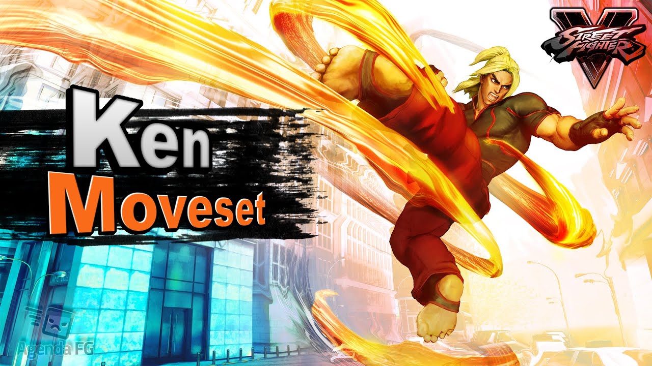 Street Fighter V | Ken Moveset in 2 min - YouTube