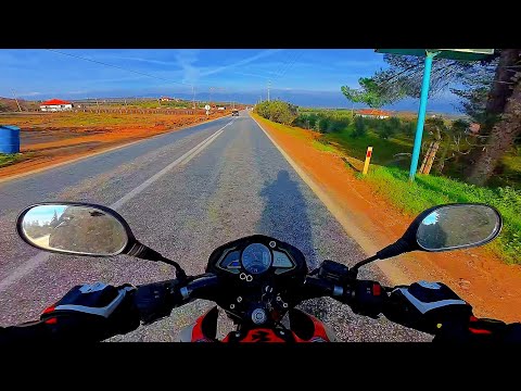 NS 150 ile Manisa Afşar barajından Manisa Alaşehir'e kısa yolculuk | DJI Osmo Action 5 Pro