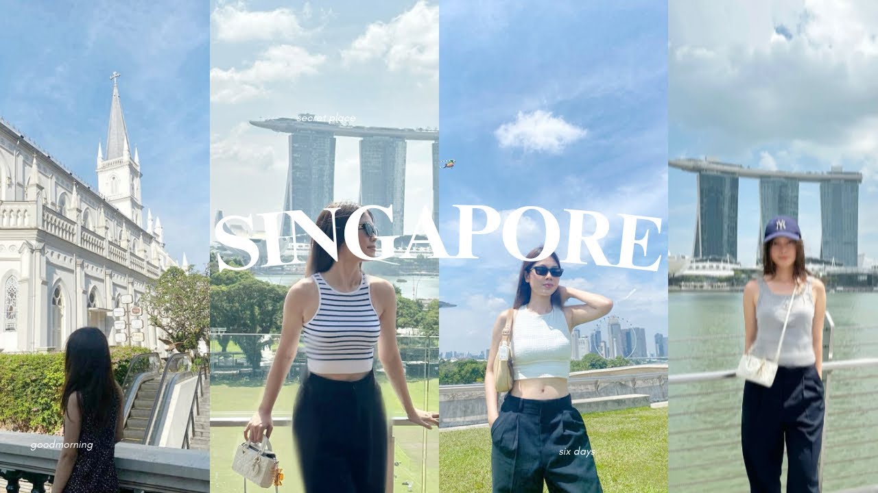 singapore travel vlog • hidden spot, national gallery, chijmes, marina ...