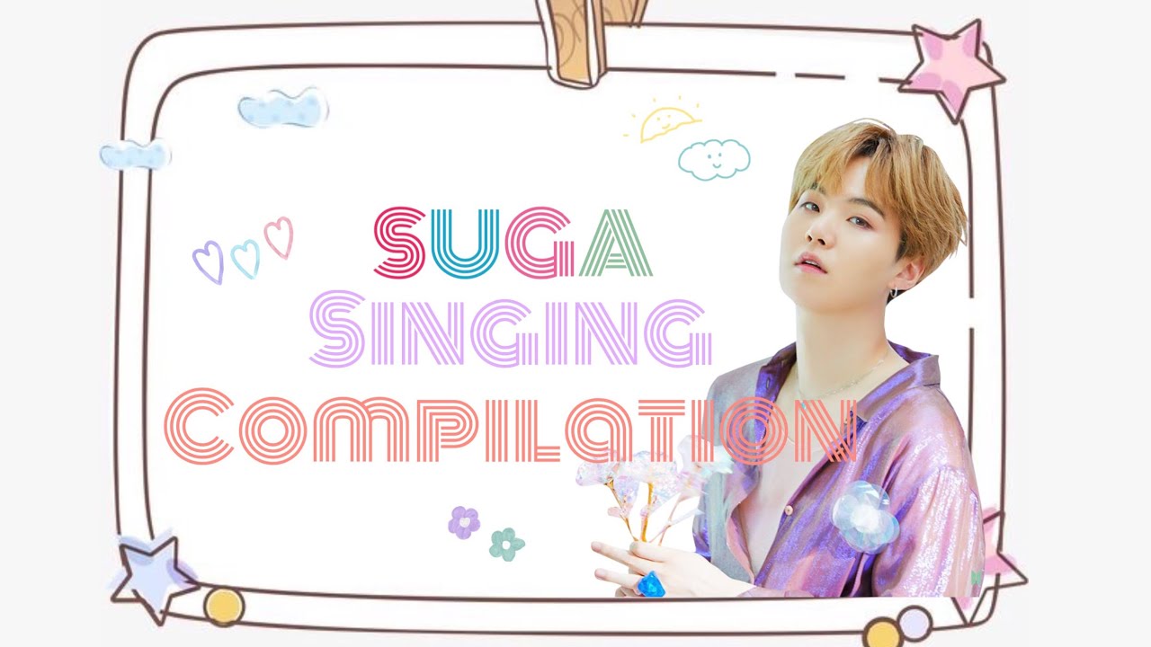 BTS Suga singing Compilation - YouTube