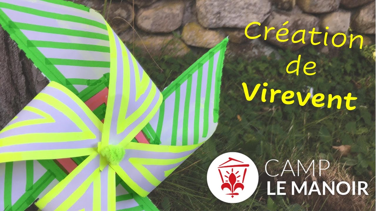 Activité d'art : Fabriquer un Virevent - YouTube