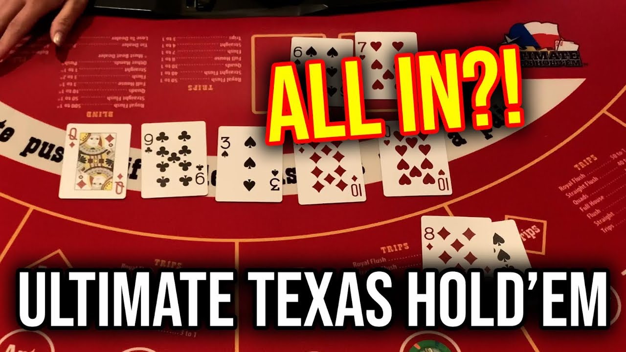 LIVE ULTIMATE TEXAS HOLD’EM!!! Sept 7th 2022 - YouTube