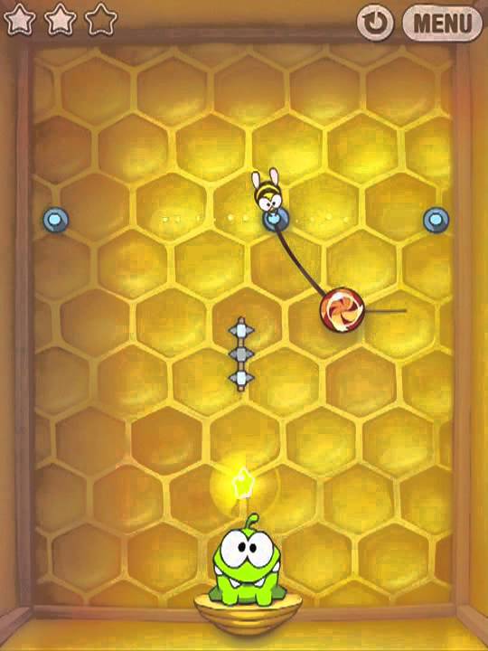 Cut the Rope 10 19 Walkthrough Buzz Box - YouTube
