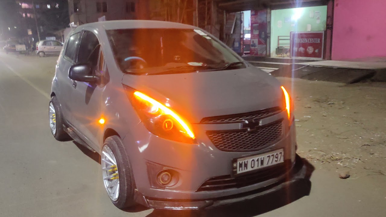 Chevrolet Beat Modified # Alloy Wheels Manipur # Car Modification ...
