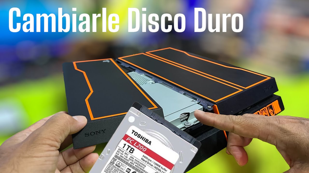 Cómo abrir PS4 Fat y ponerle un disco duro ? - YouTube