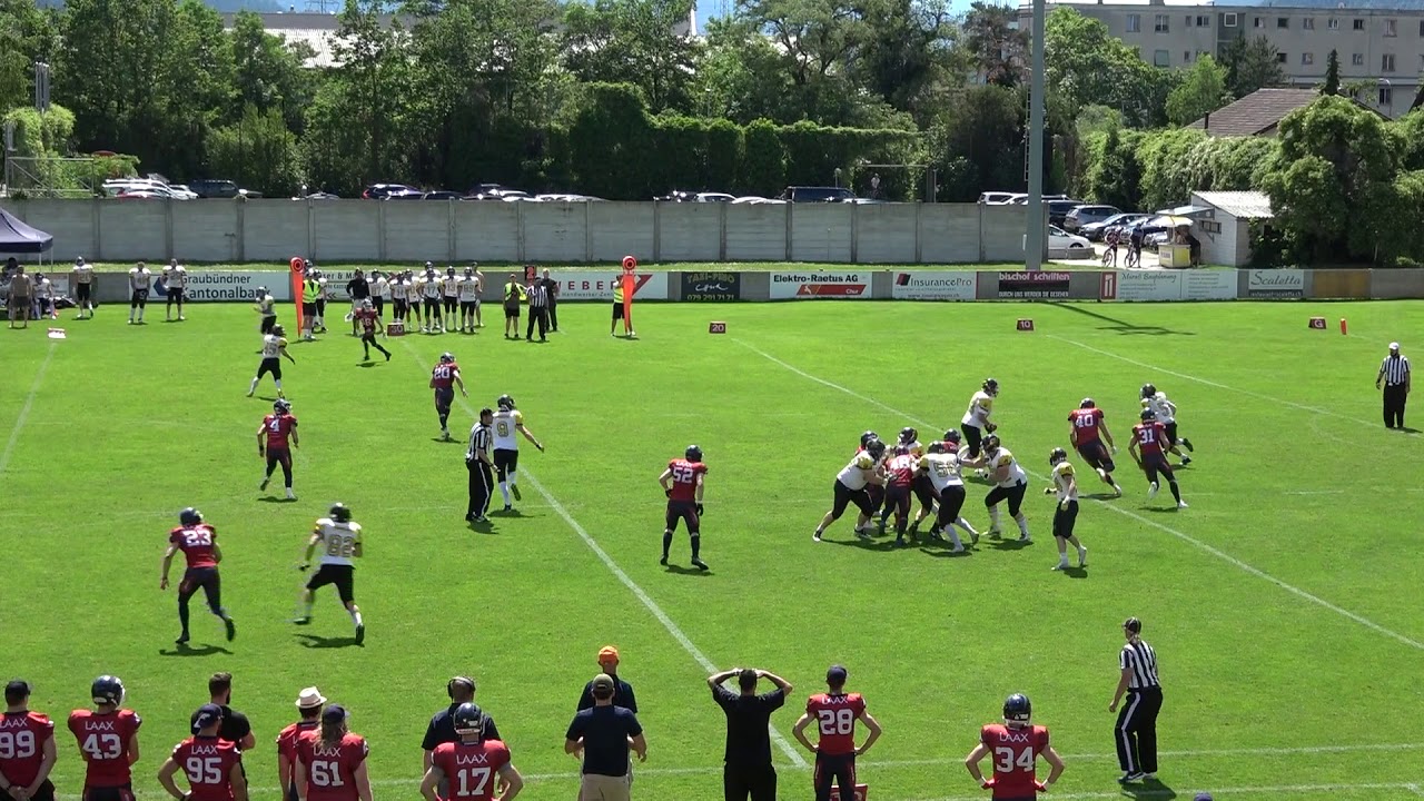 Calanda Broncos - Bern Grizzlies 35:7 (Highlights) - YouTube