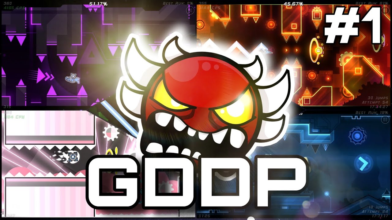 [GDDP] - Geometry Dash Demon Progression [BEGGINERS DEMONS] #1 - YouTube