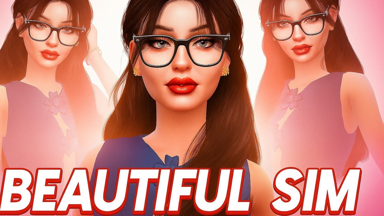 Coralie - Sims 4 CAS + CC Folder & Sims Download - YouTube