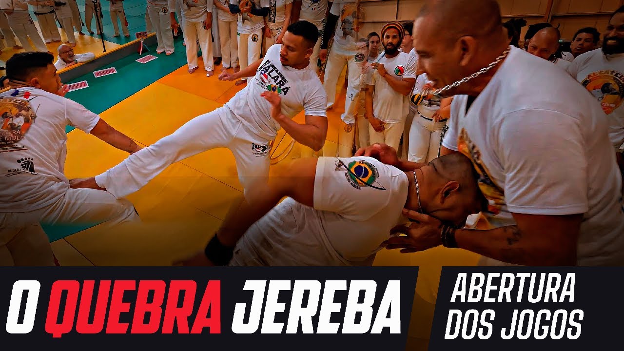 A roda do Quebra Jereba - Abertura dos Jogos de Capoeira Alcateia em ...